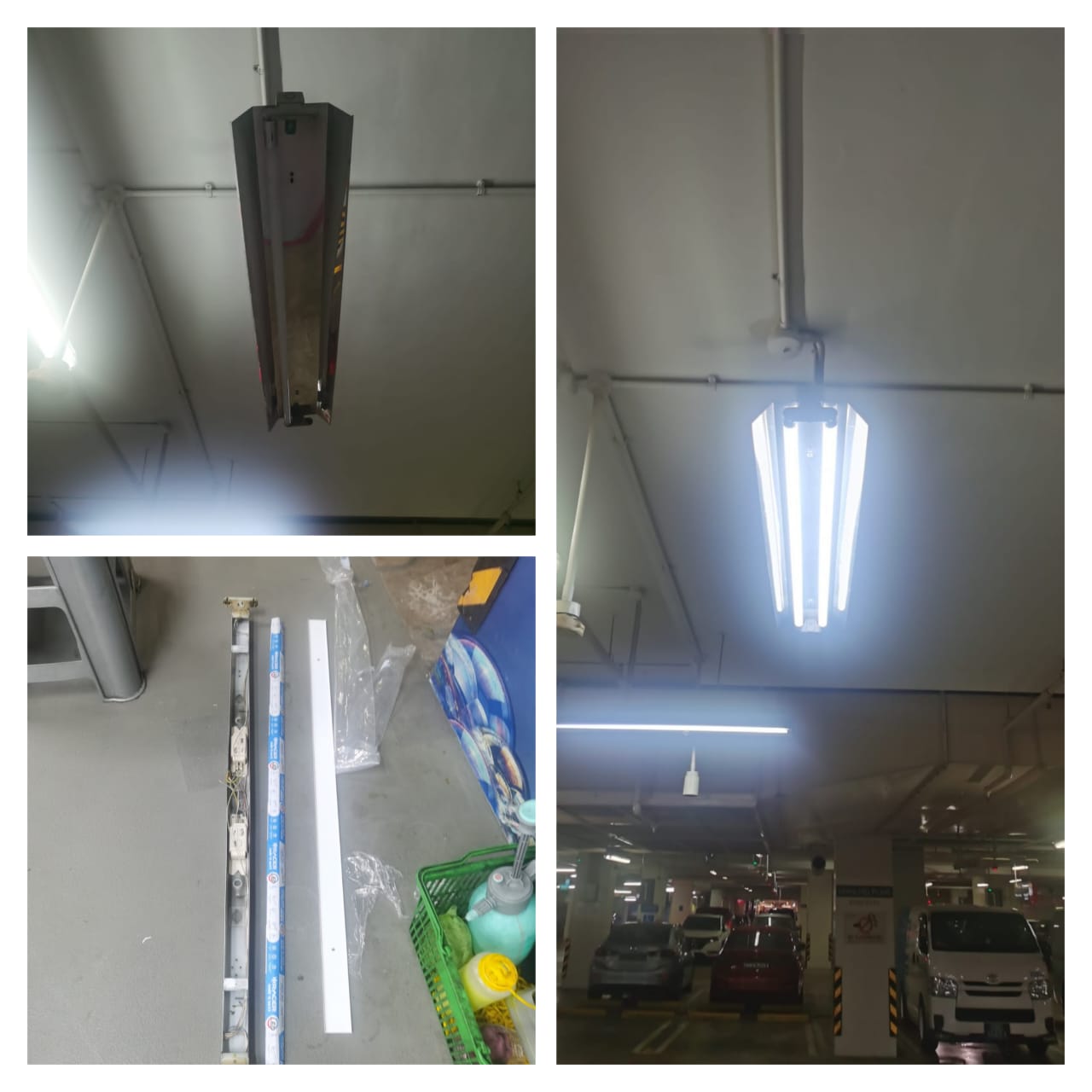 Supply And Replace Light Tube Set - Reliable Electrical Services